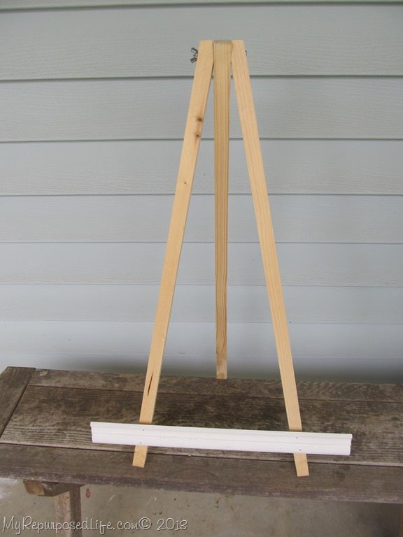 How To Make Small Display Easels My Repurposed Life 