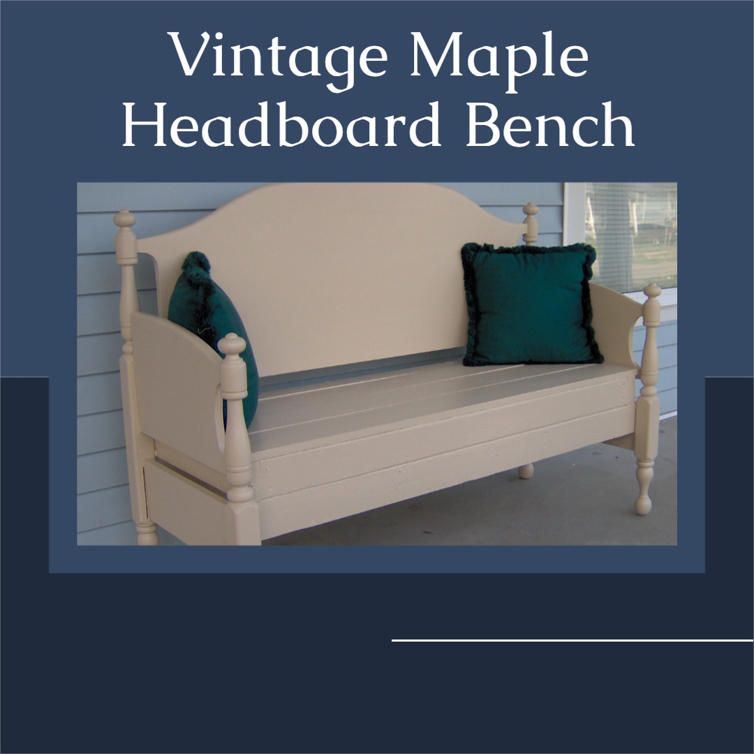 Headboard Bench - My Repurposed Life®