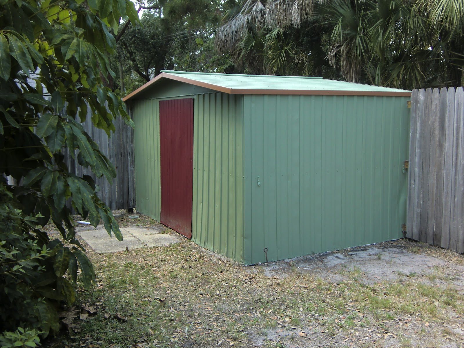 backyard shed makeover - My Repurposed Life®