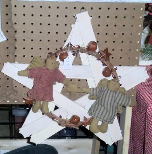 Primitive Star using Paint Sticks - My Repurposed Life®