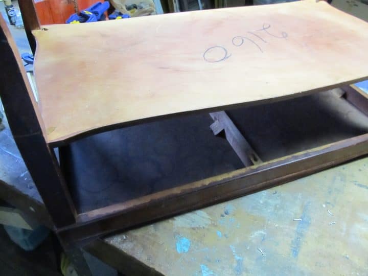Easy Two Tiered Coffee Table Makeover Using Milk Paint - My Repurposed ...