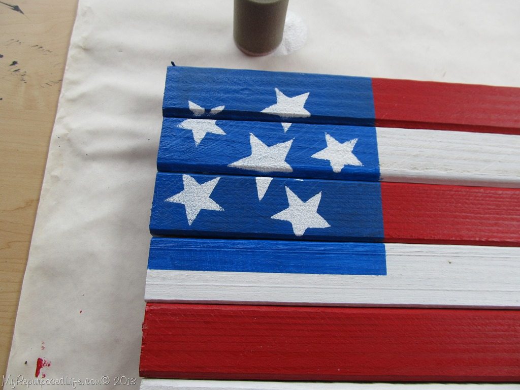 How to Make an Americana Flag - My Repurposed Life®