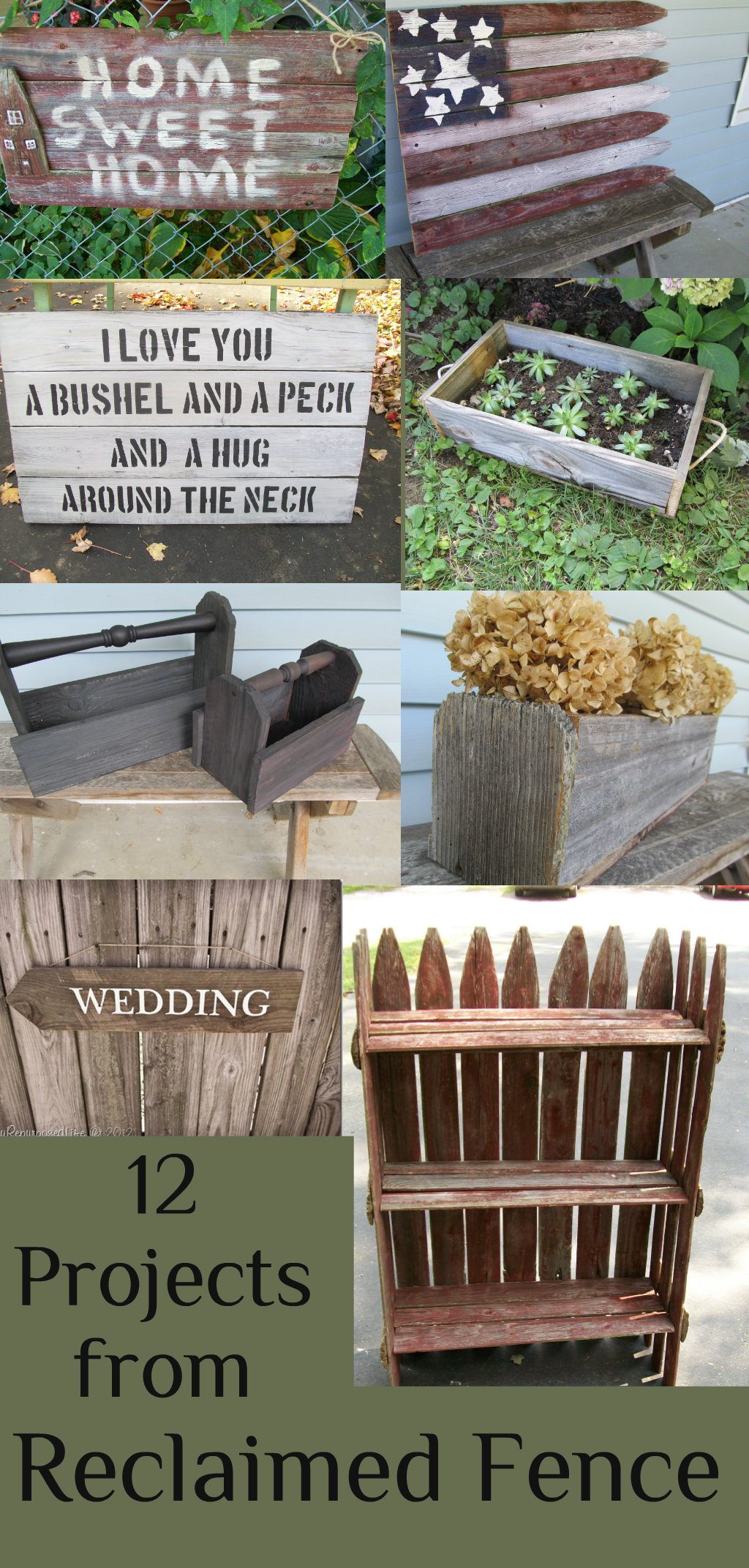 Reclaimed Fence Projects - My Repurposed Life®