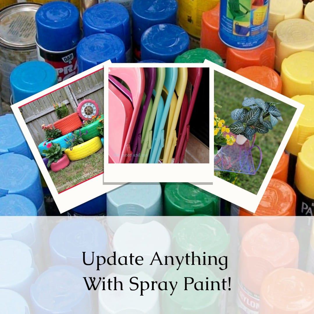 The Power of Spray Paint - My Repurposed Life®