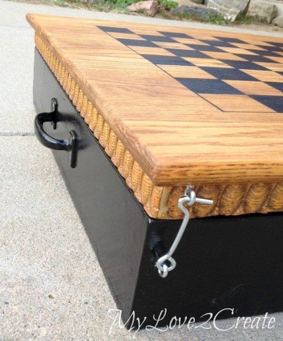 Table Top into Game Box - My Repurposed Life®