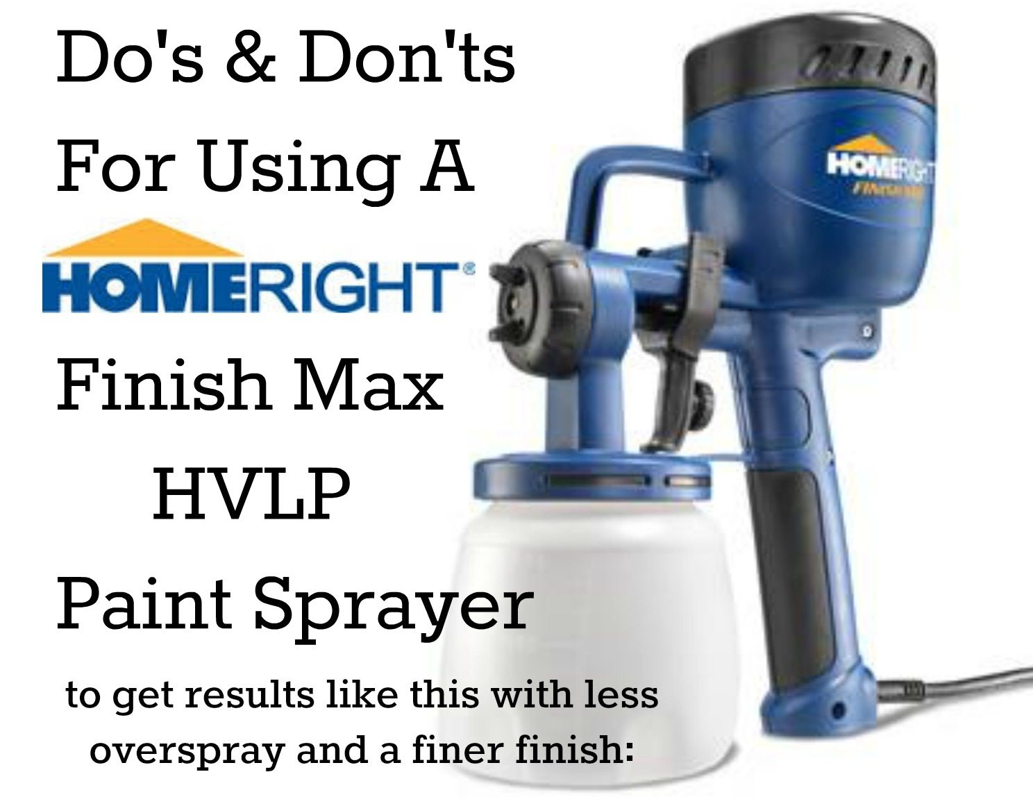 Finish Max Paint Spraying 101 - My Repurposed Life®