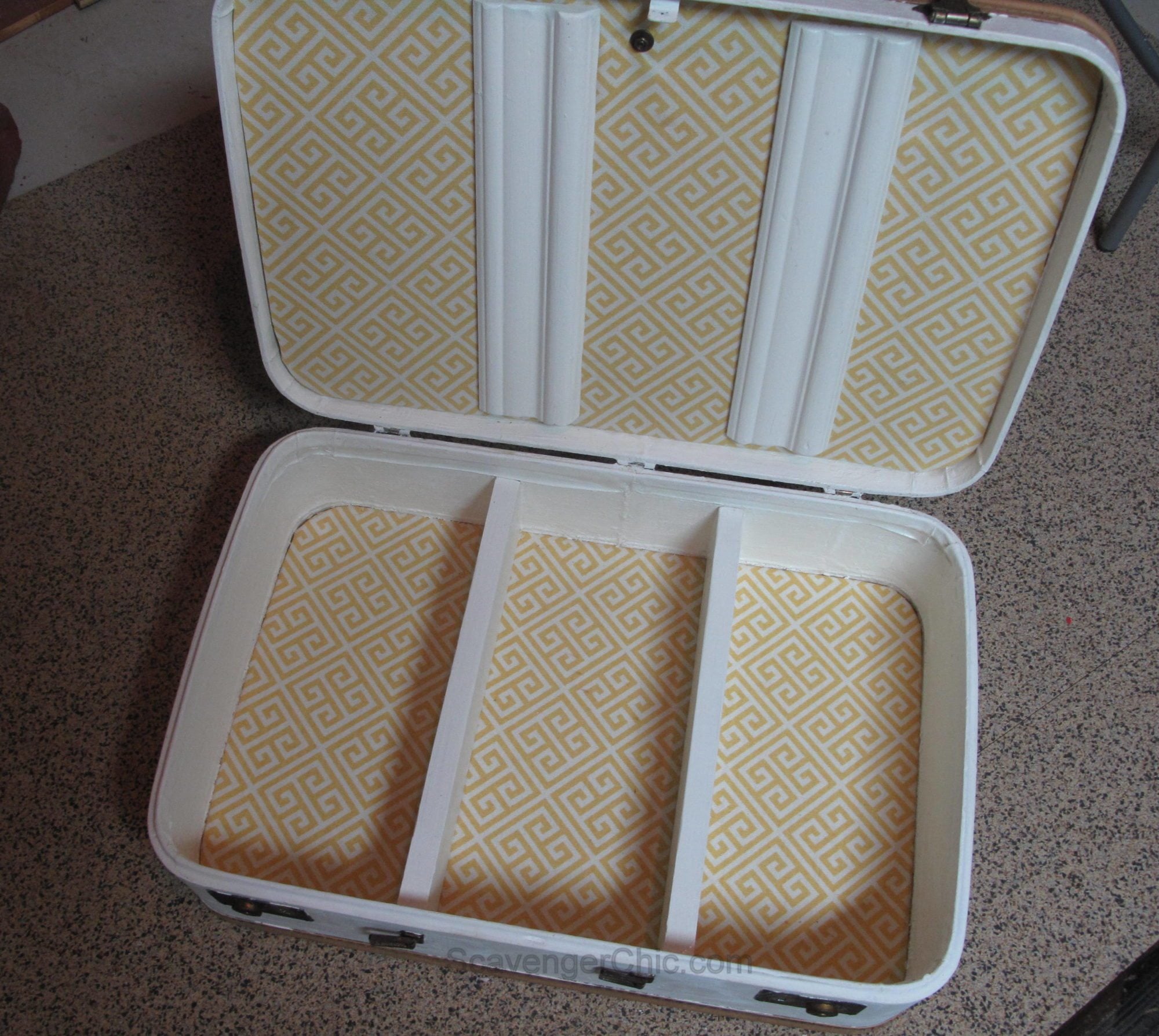 Repurposed Vintage Suitcase - My Repurposed Life®