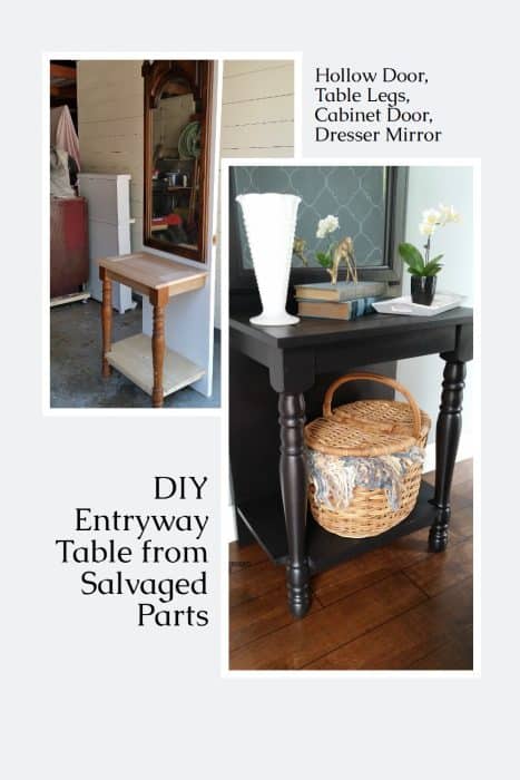 DIY Entryway Table - My Repurposed Life®