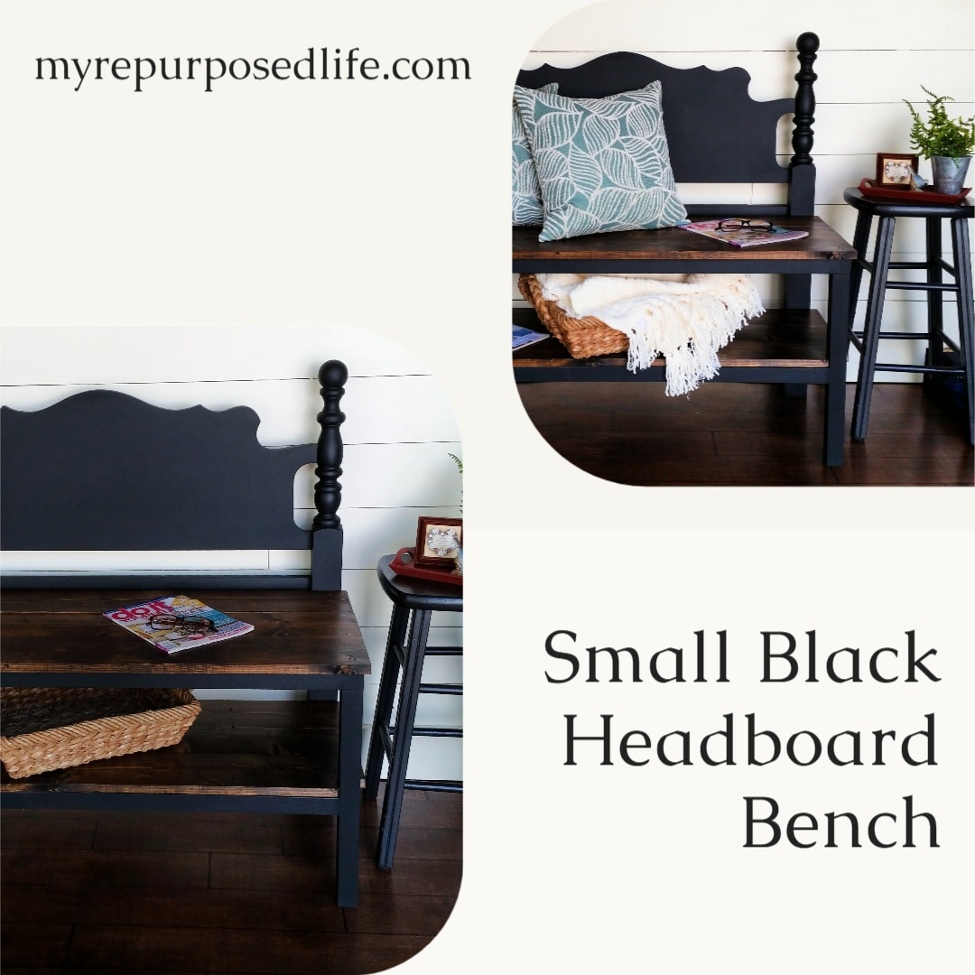small black bench My Repurposed Life