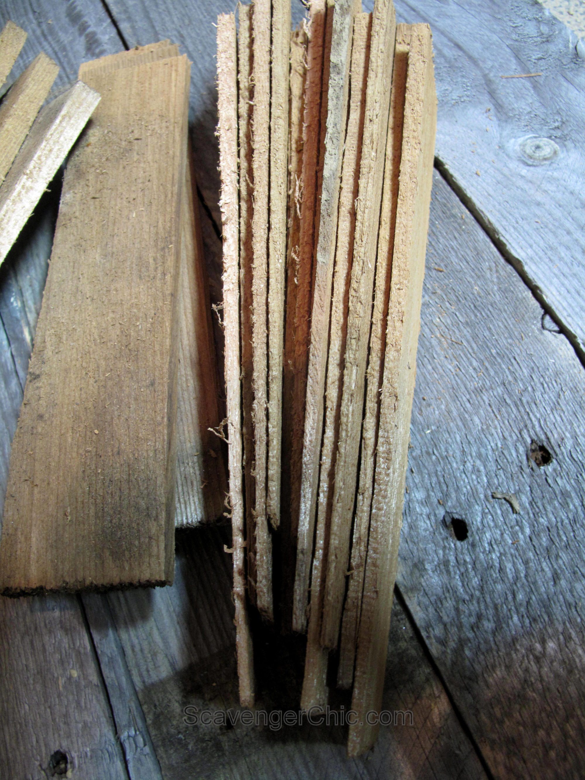 Pallet Wood Christmas Tree diy - My Repurposed Life®