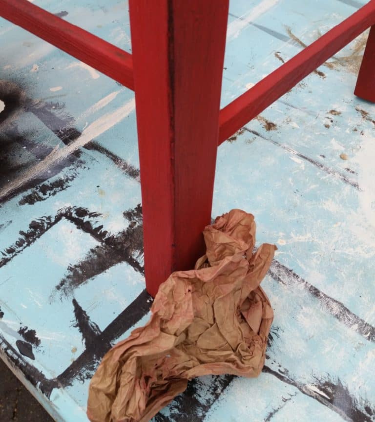 Red Chair Bench DIY (Made From Dumpster Chairs!) - My Repurposed Life®