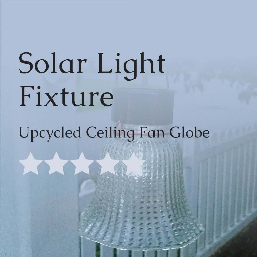 Glass Globe Solar Lights - My Repurposed Life®