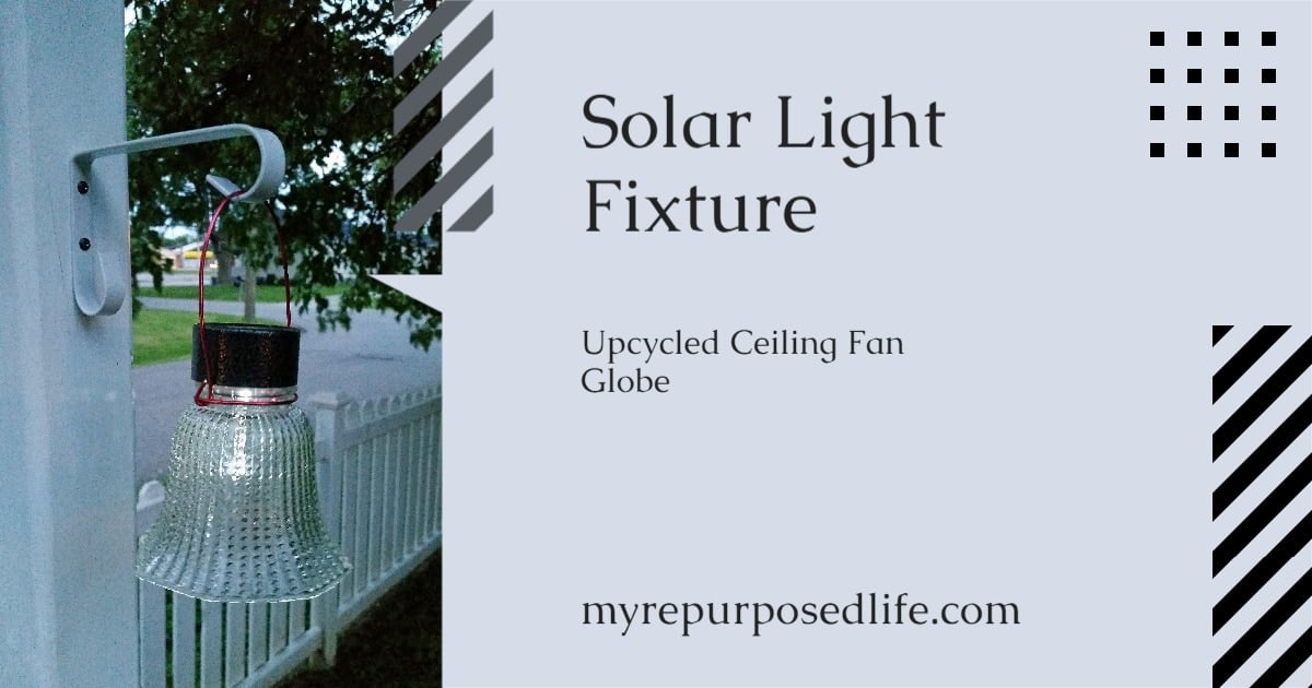 Glass Globe Solar Lights - My Repurposed Life®