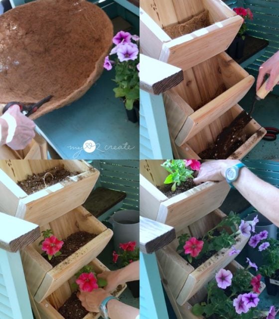 Hanging Cedar Wall Planter - My Repurposed Life®