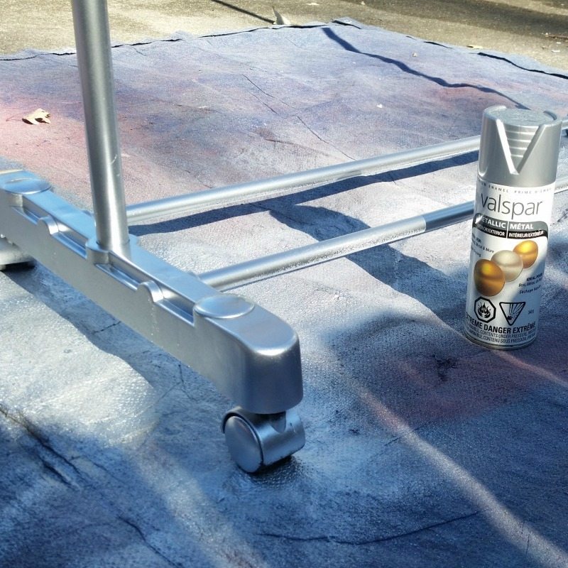 Garment Clothes Rack Makeover - My Repurposed Life®