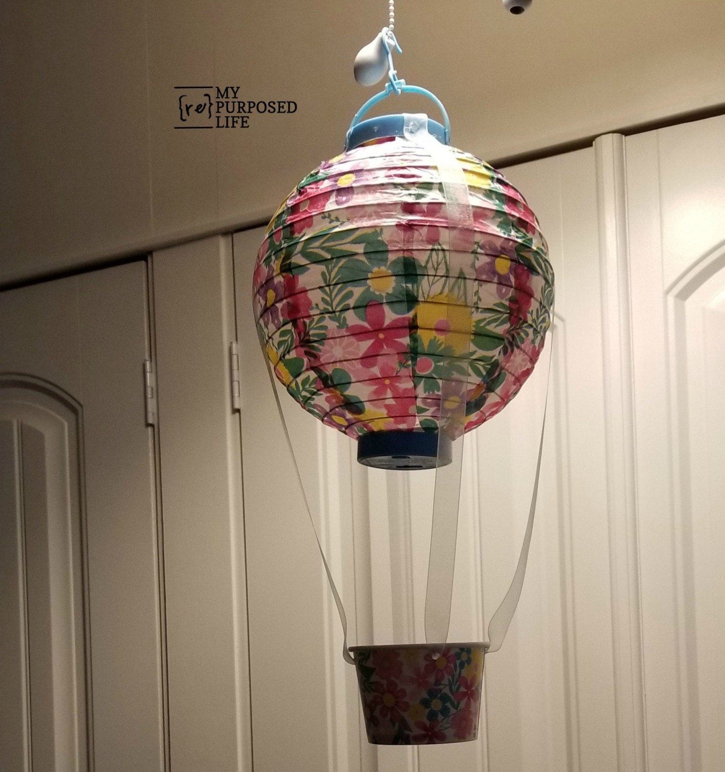 Chinese Lantern Hot Air Balloon - My Repurposed Life®