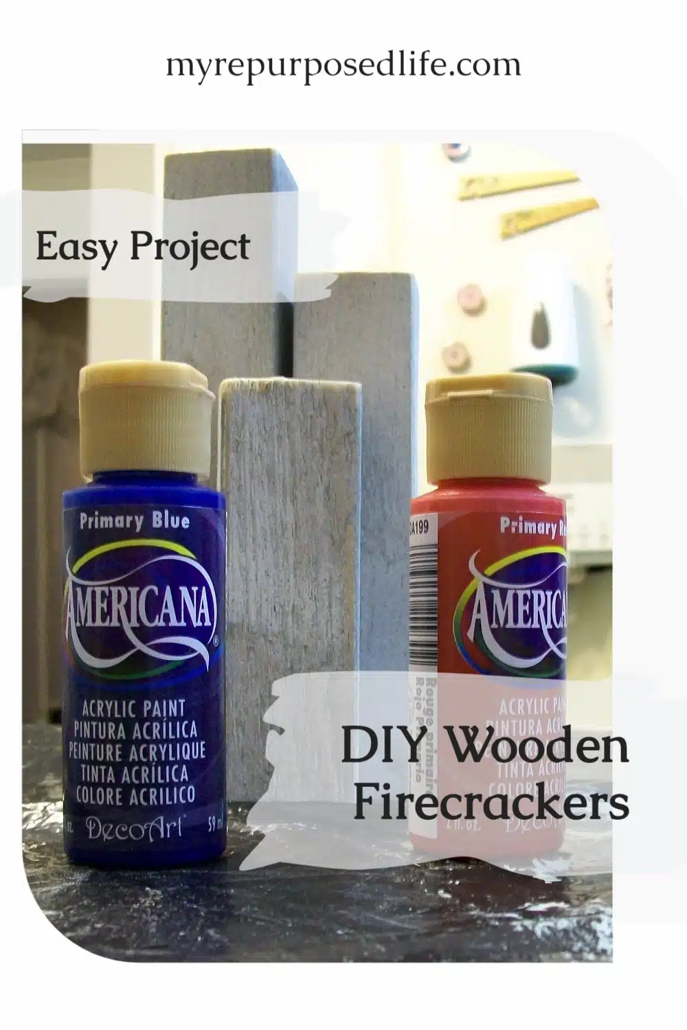 Easy Peasy Wooden Firecrackers - My Repurposed Life®