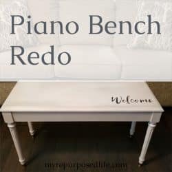 bench Archives - My Repurposed Life®