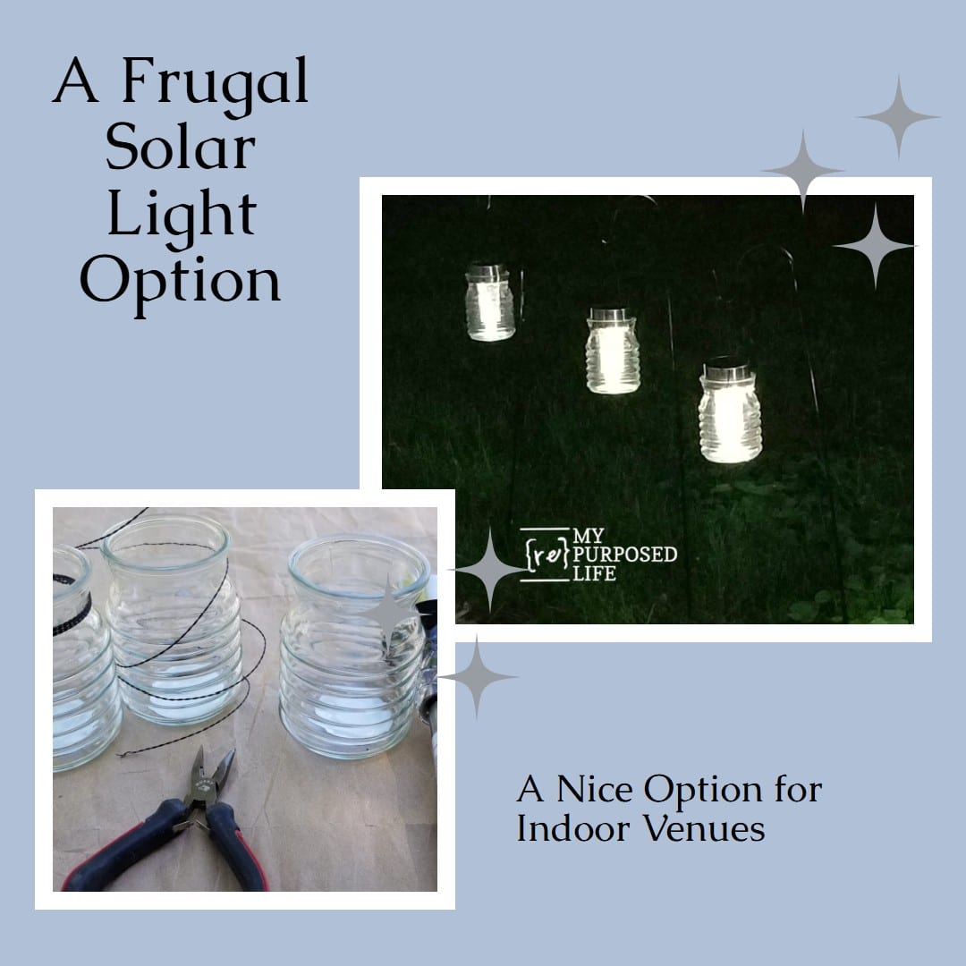 Hanging Solar Lights | Small Lanterns - My Repurposed Life®