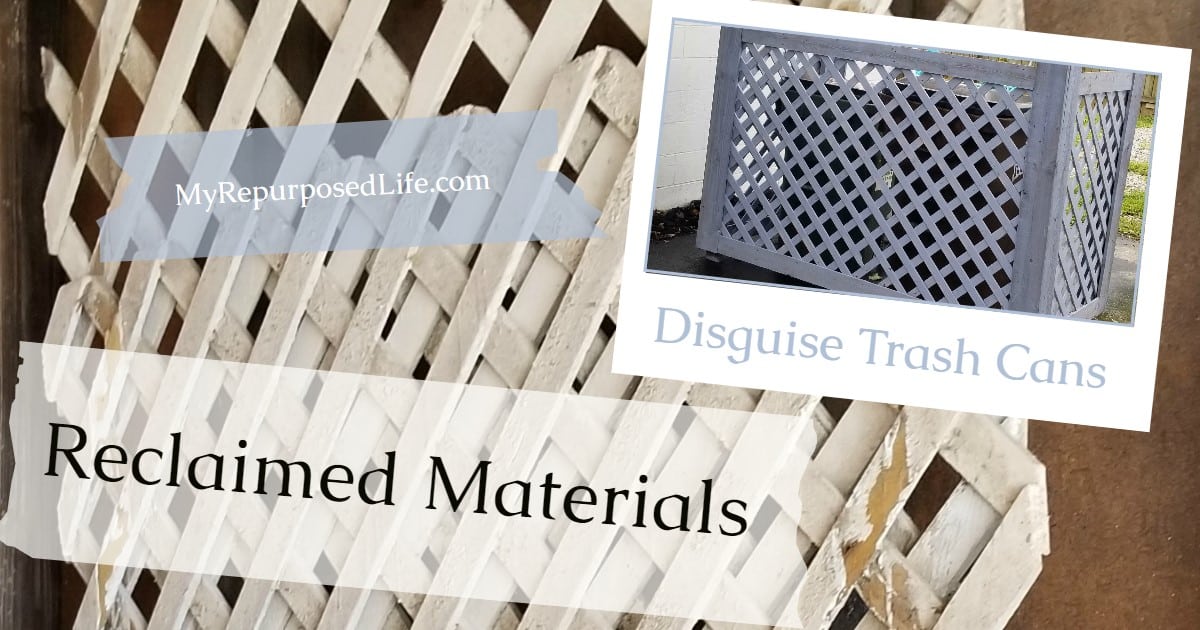 Garbage Can Enclosure | Do It Yourself - My Repurposed Life®