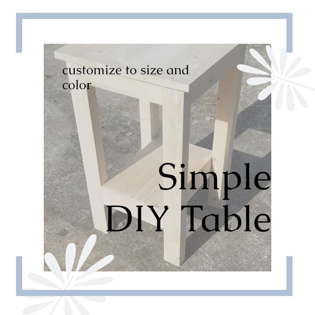 Easy Diy Tables
