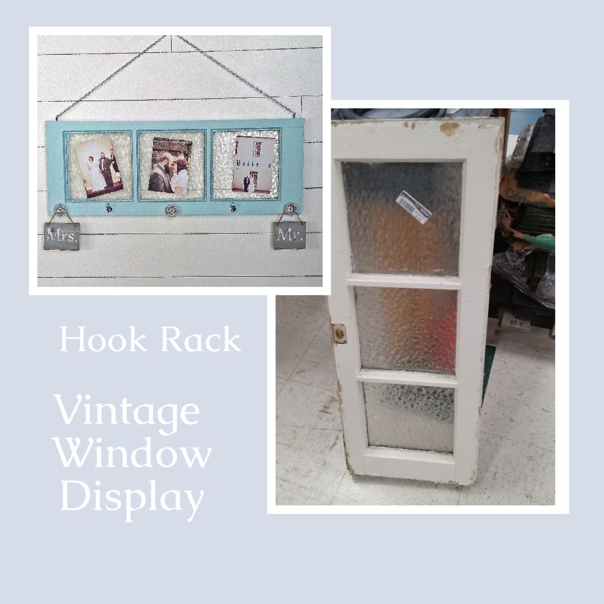 Window Coat Rack | Easy Project - My Repurposed Life®