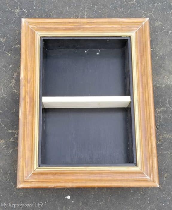 Repurposed Drawer Shadow Box - My Repurposed Life®