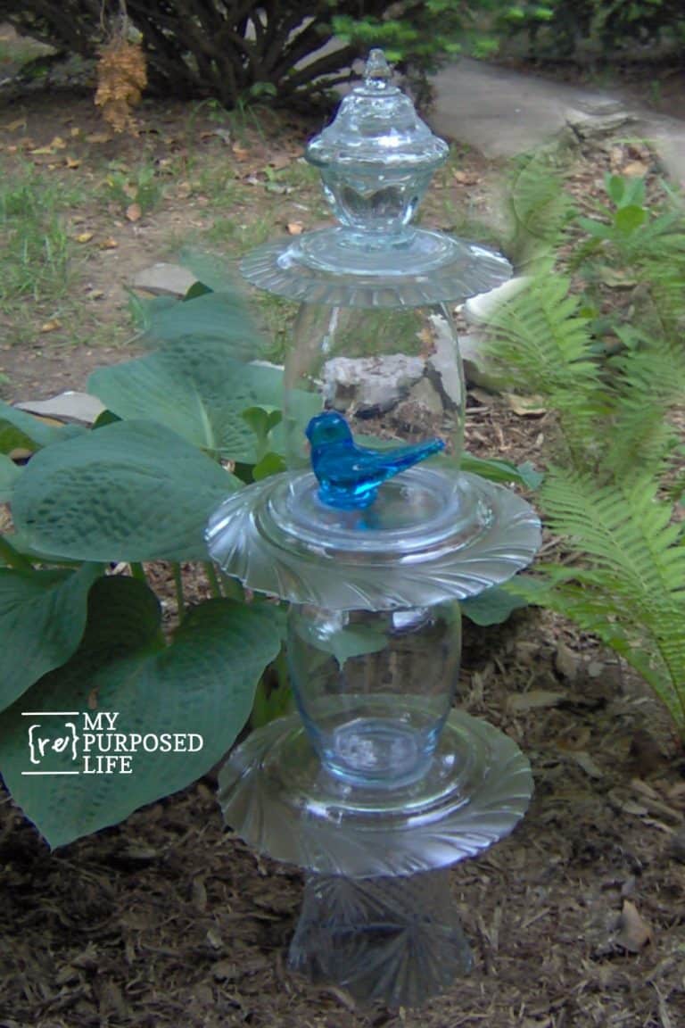 Repurposed Glassware Totems And More - My Repurposed Life®