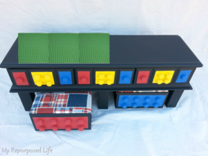 DIY Lego Table {repurposed dresser} - My Repurposed Life®