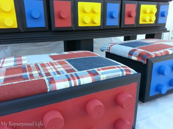 DIY Lego Table {repurposed dresser} - My Repurposed Life®