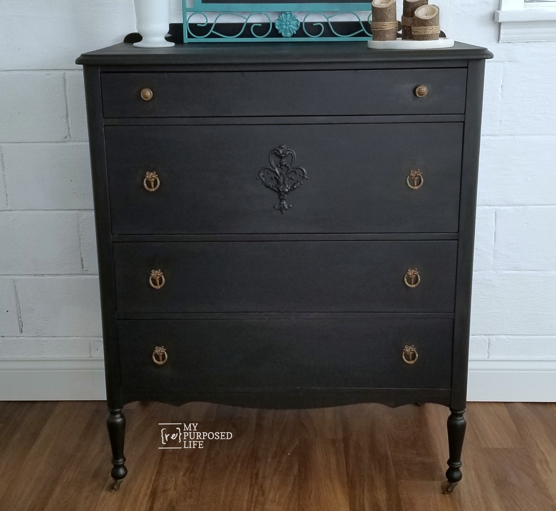 Chest of Drawers Makeover - My Repurposed Life® Rescue Re-imagine Repeat