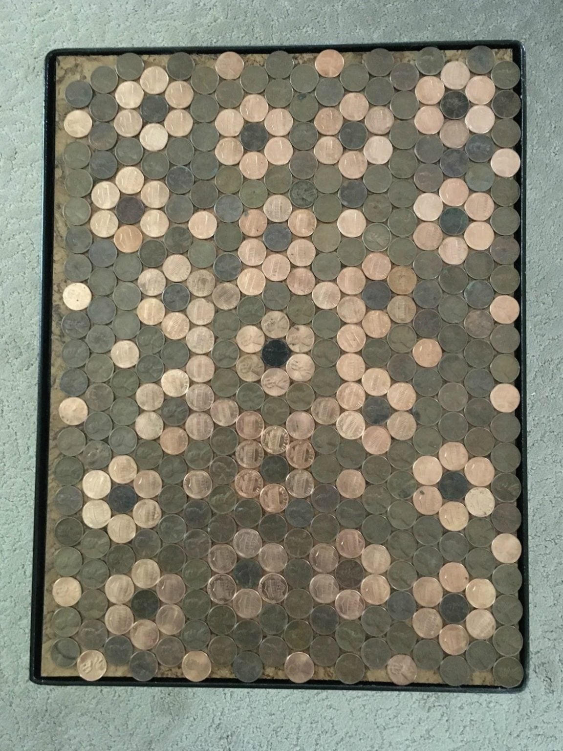 Penny Top Tables | Stacking Metal Tables - My Repurposed Life®