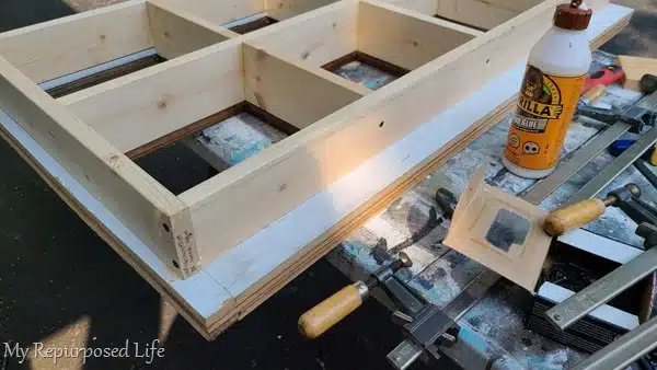 Shadow Box Hook Shelf | Repurposed Window - My Repurposed Life®