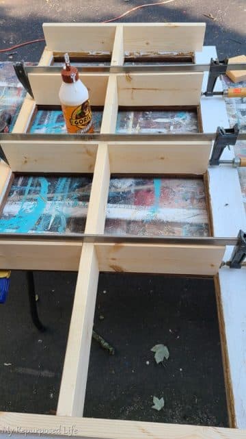 Shadow Box Hook Shelf | Repurposed Window - My Repurposed Life®