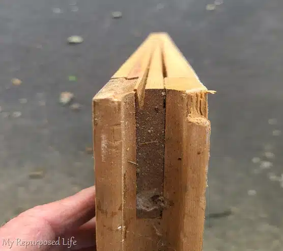 Shadow Box Hook Shelf | Repurposed Window - My Repurposed Life®