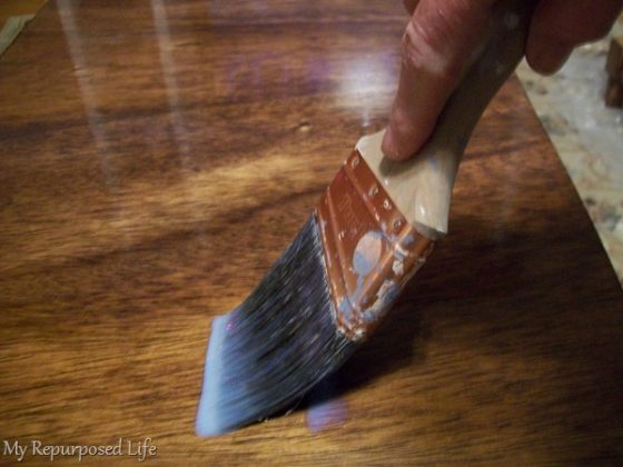 Vintage Coffee Table Makeover | How to replace a damaged table top - My ...