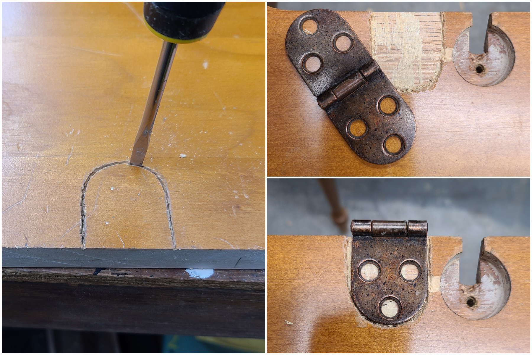 Sewing Machine Cabinet Craft Table - My Repurposed Life®