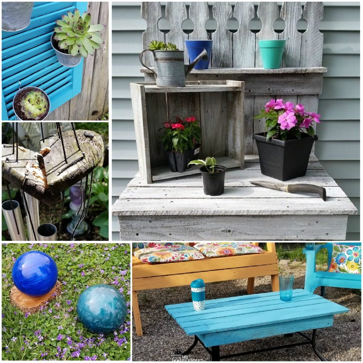 Recycled Yard and Garden Projects - My Repurposed Life®