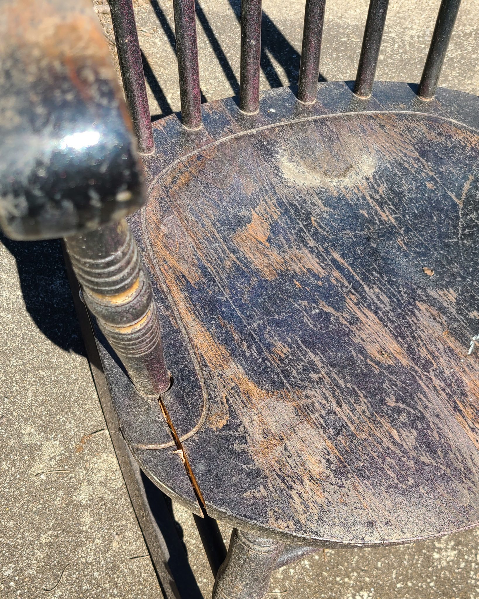 Wooden Rocking Chair Makeover | Curb Find - My Repurposed Life®