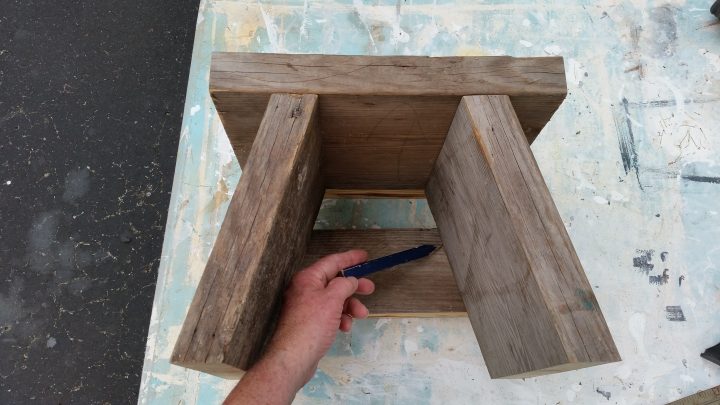 Small Step Stool | Easy One Board Project - My Repurposed Life®