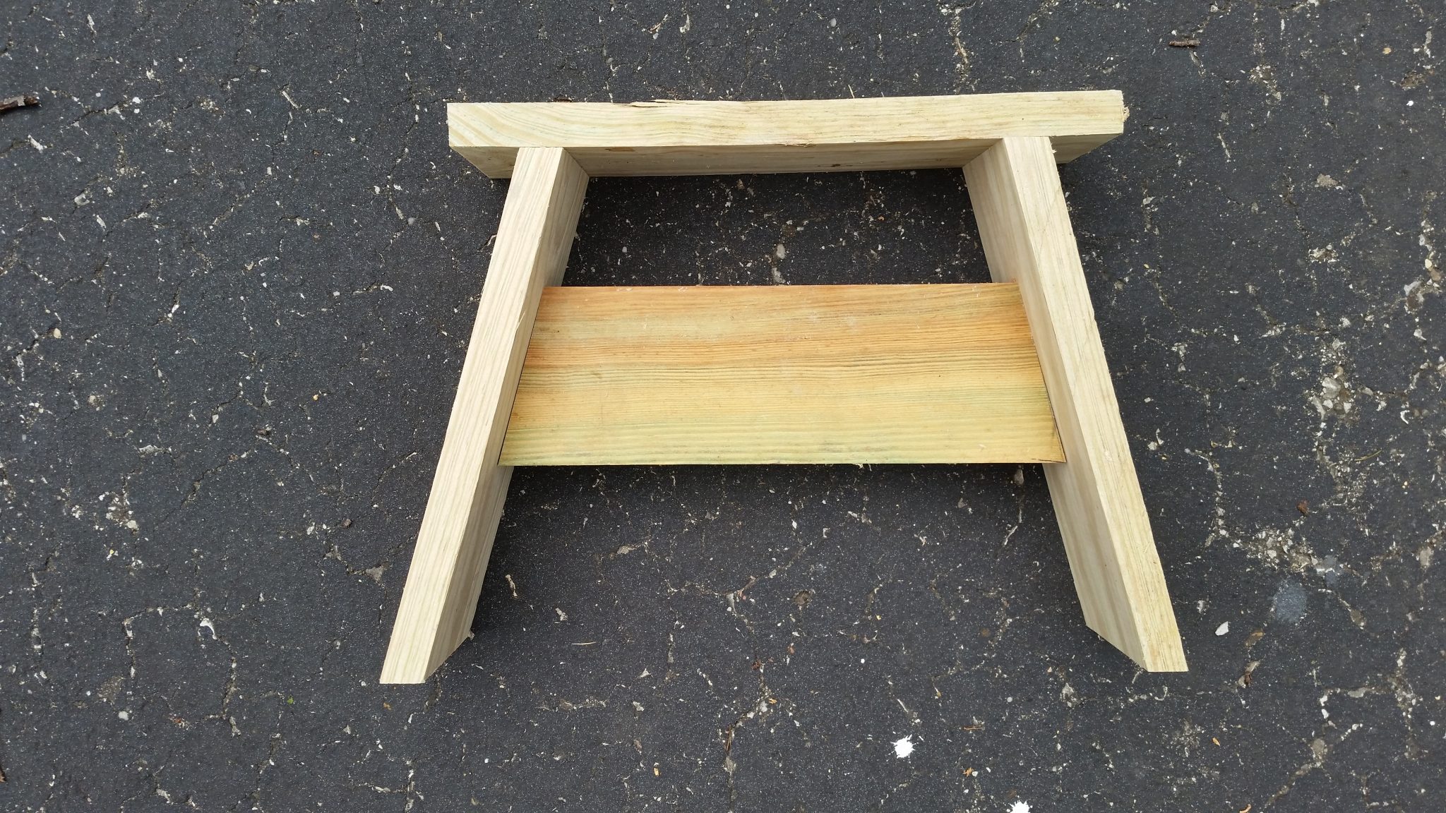 Small Step Stool | Easy One Board Project - My Repurposed Life®