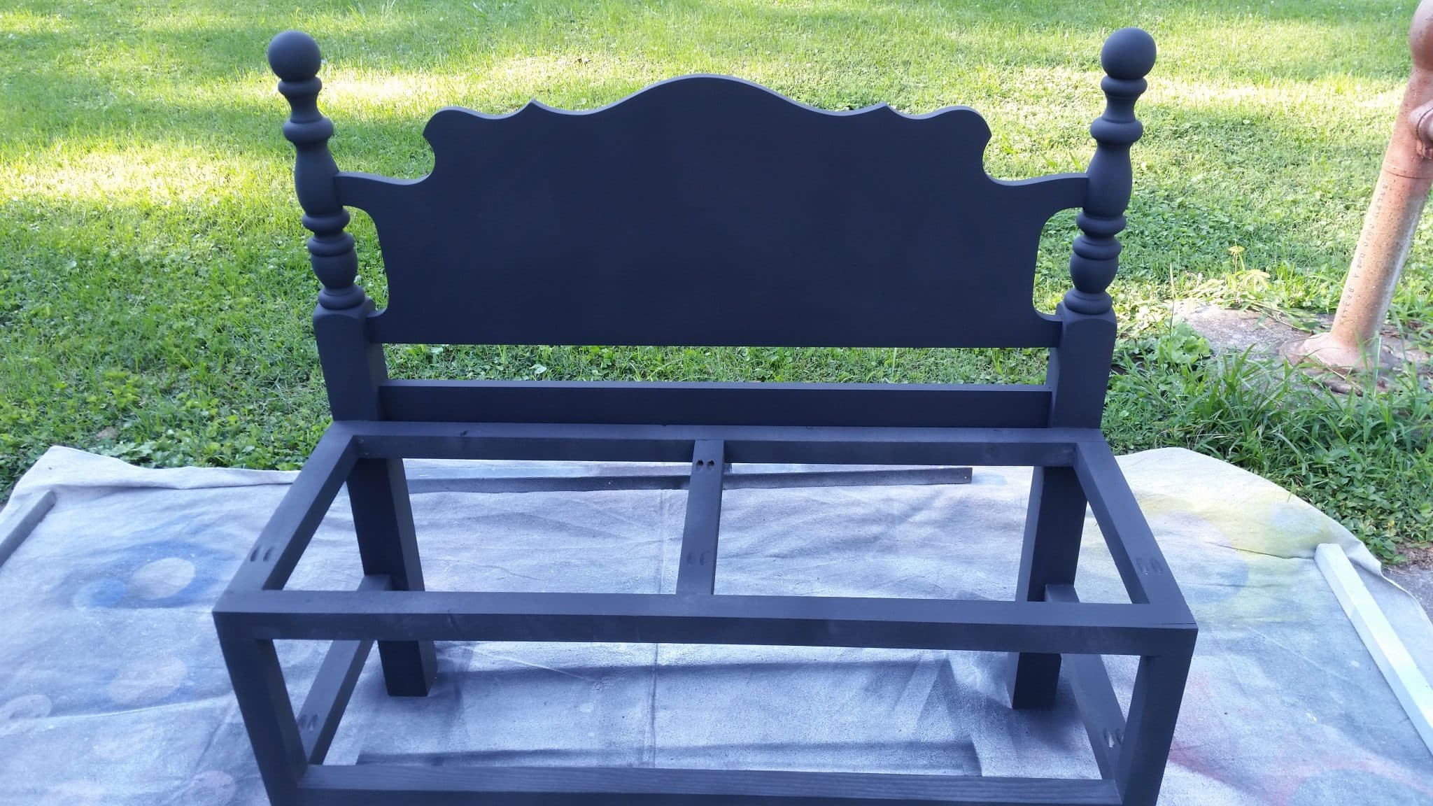 small black bench My Repurposed Life