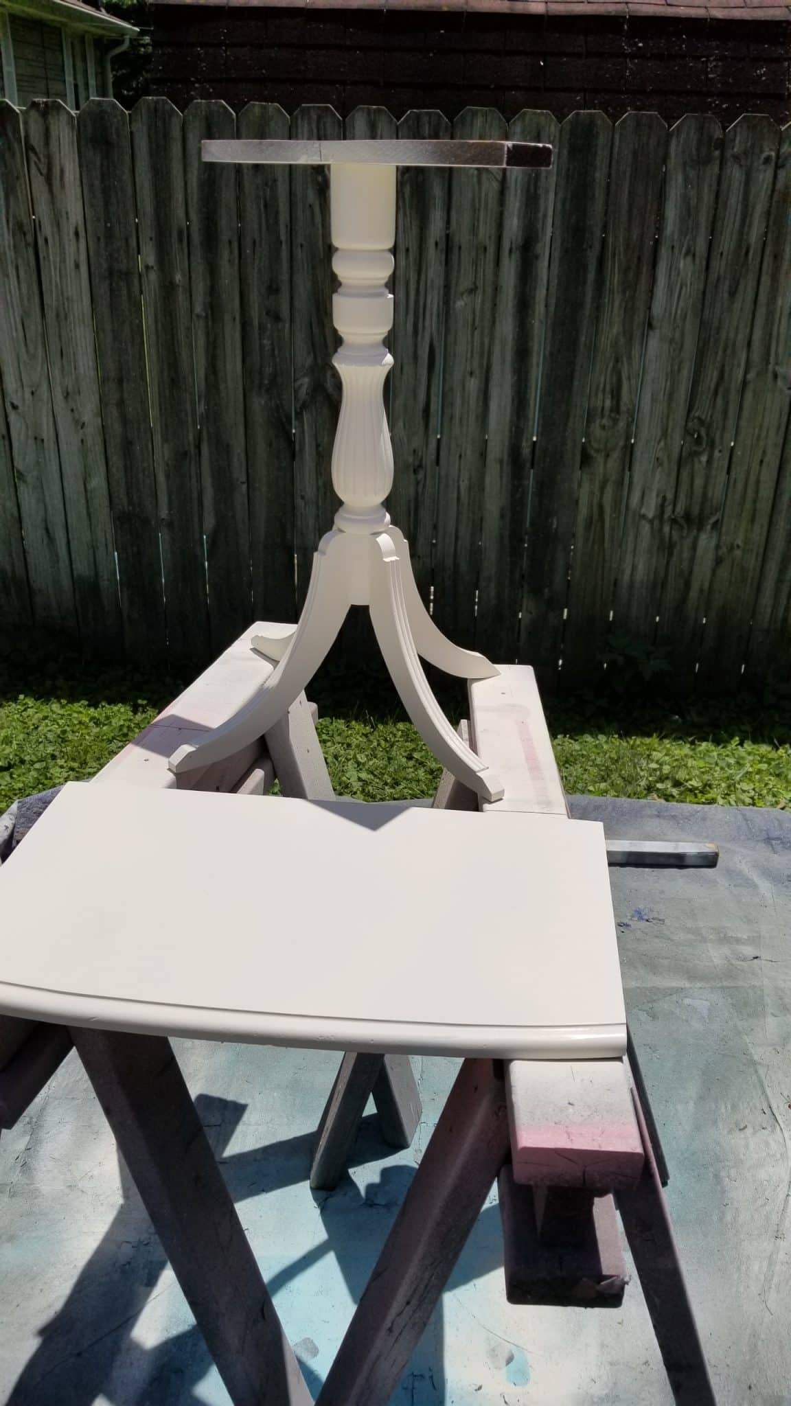 Small Claw Foot Table - My Repurposed Life®