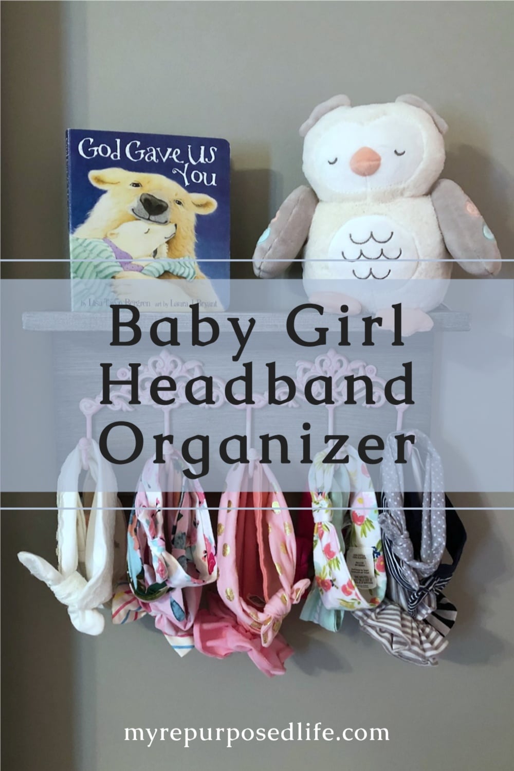 DIY Headband Organizer - My Repurposed Life®