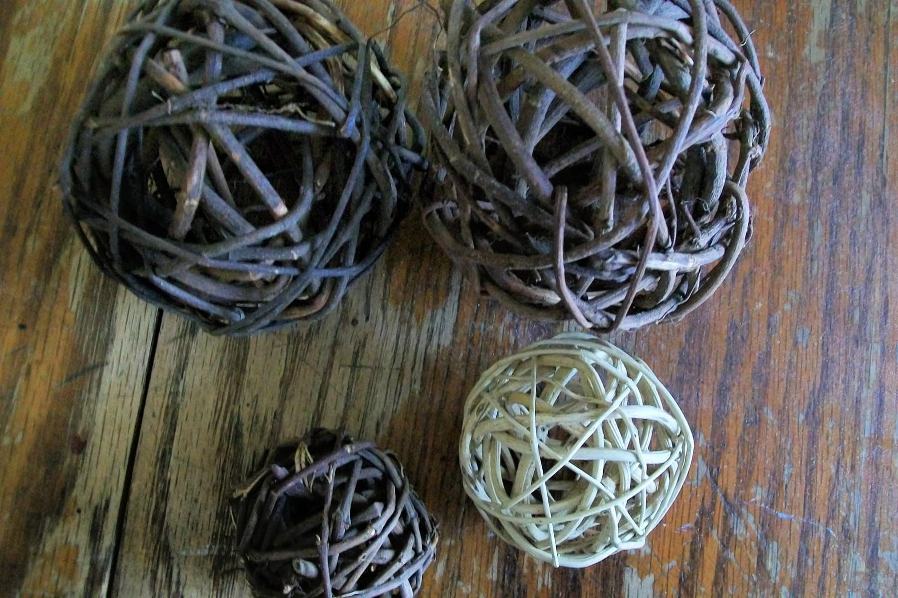 Decorative jute balls - My Repurposed Life®