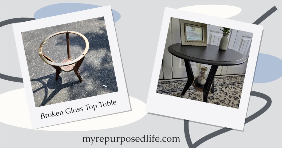 Broken Glass Table Top