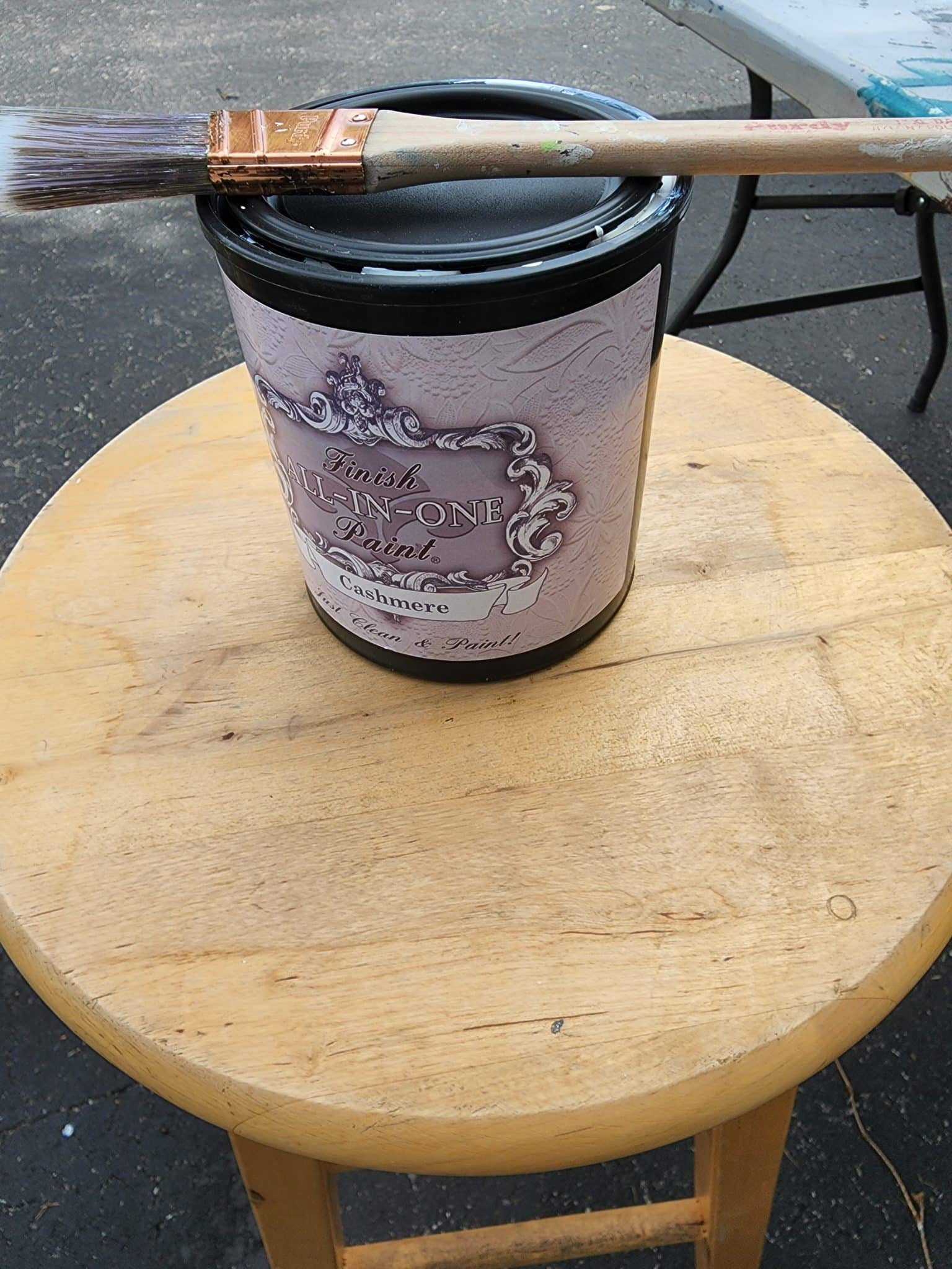 Decoupage Upcycled Bar Stools with Napkins | No Fail Project - My ...