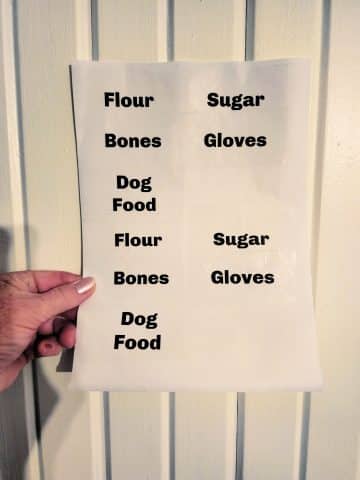 Packing Tape Image Transfer Stickers - My Repurposed Life®