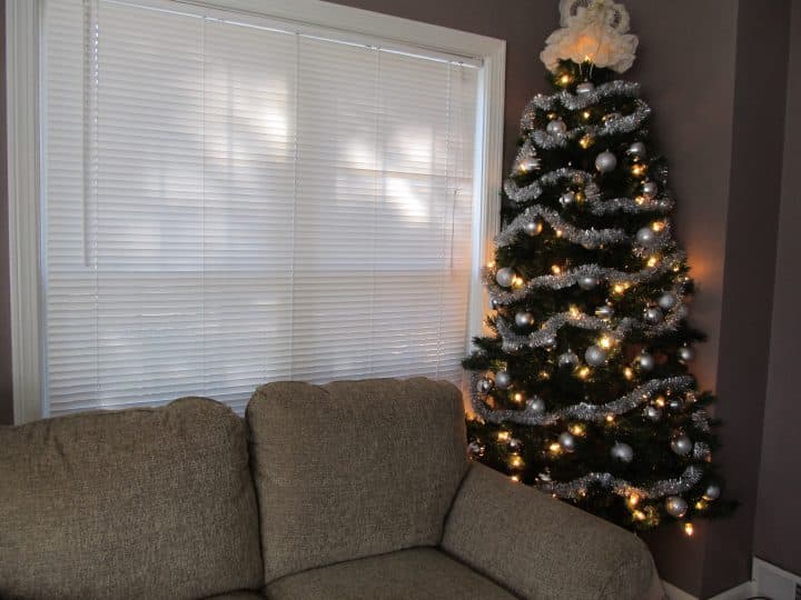 DIY Corner Christmas tree - My Repurposed Life®