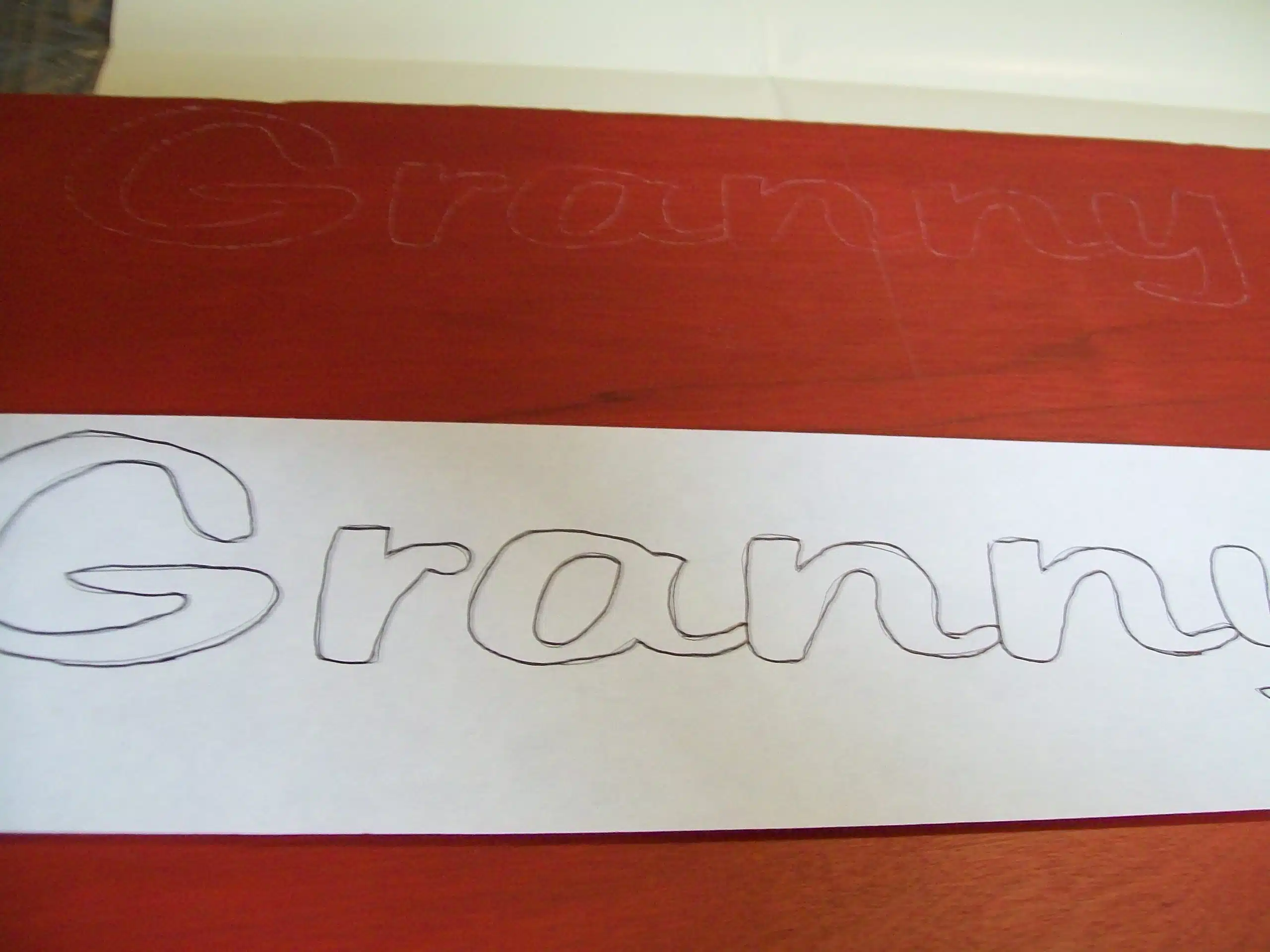 Subway art for Granny - My Repurposed Life®